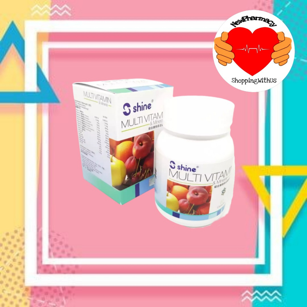 Shine Multivitamin & Mineral 60's (Exp-11/2025) | Shopee Malaysia