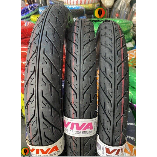 Viva FT2000 Viva 50/90-17 / 60/90-17 /70/90-17 80/90Motorcycle Tubetype ...