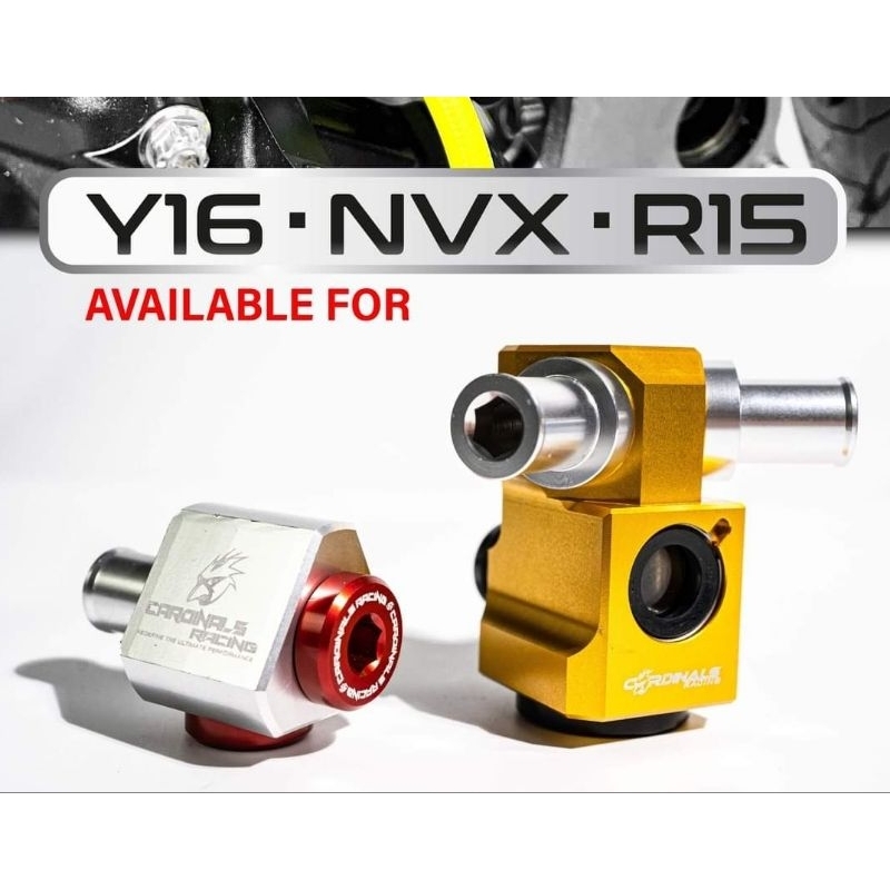 Cardinals Racing YAMAHA Y16ZR NVX By Pass Thermostat R15V3 MT15 Nmax ...