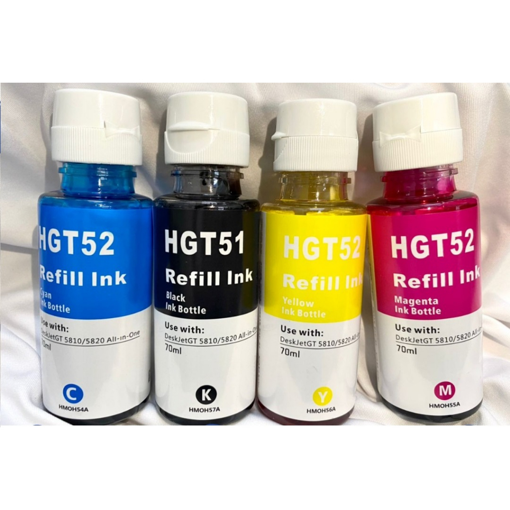 Clear Stock HP GT53 GT52 GT51 refill ink Compatible GT Series For ...