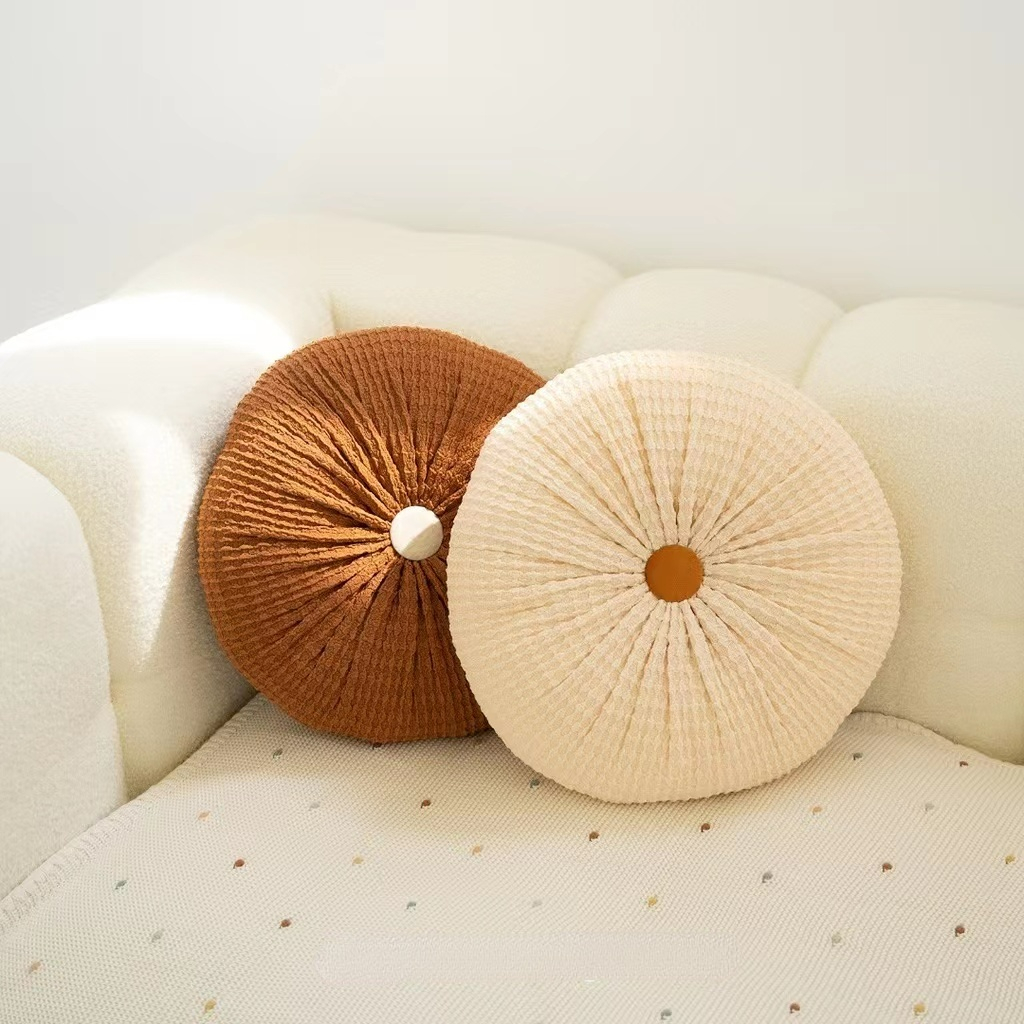 Ready Stock⚫SONDER⚫Round Throw Pillow for Couch Decorative Throw ...