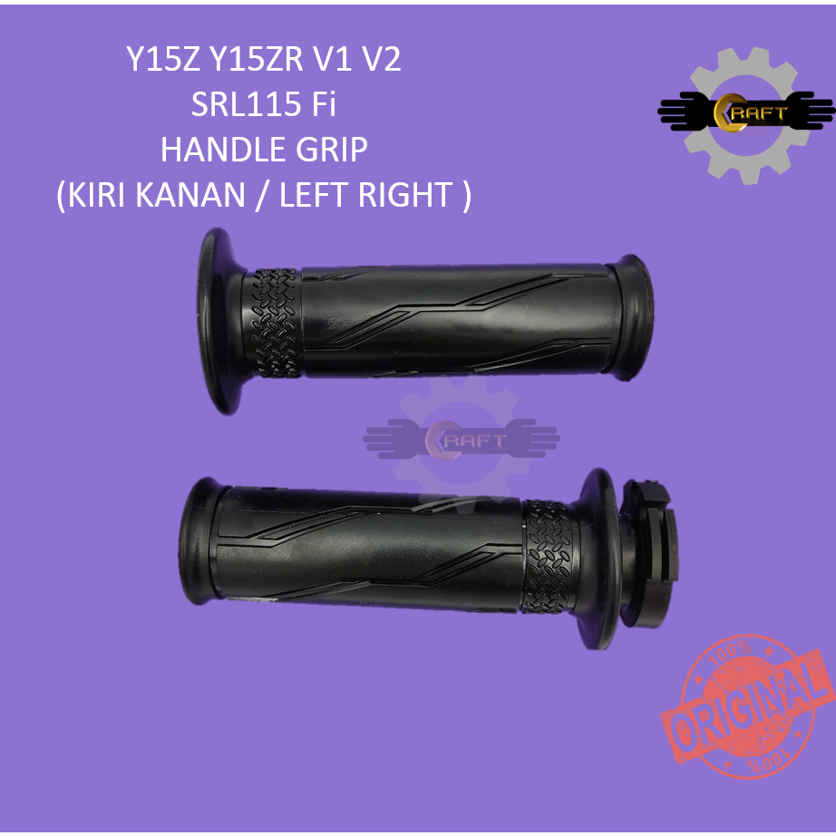 YAMAHA Y15 Y15ZR Y15Z V1 V2 HANDLE GRIP B17-WF624-00 100% ORIGINAL ...