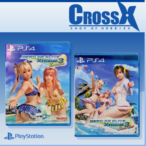 Ps4 Dead or Alive Xtreme 3 Fortune /DOA Xtreme 3 Scarlet /生死格鬥沙灘排球3 幸運/猩紅 中英版 (English/Chinese ...