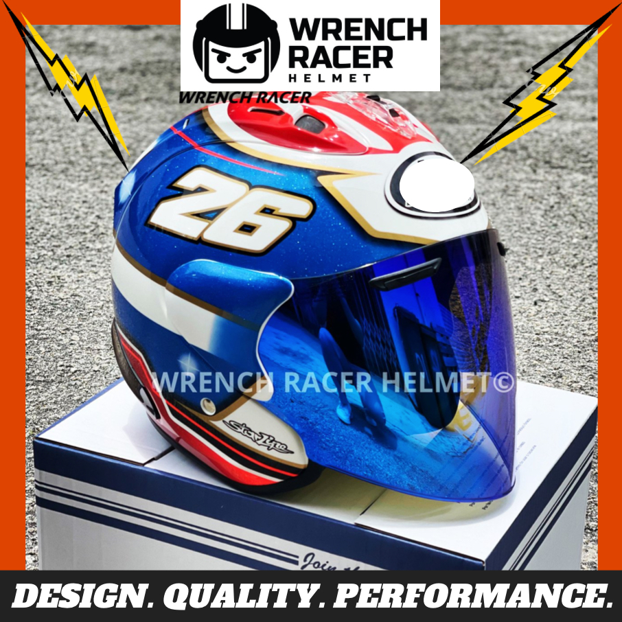 Helmet RAM4 X Nicky Hayden / Oriental Yellow / Haga GP / Pedrosa ...