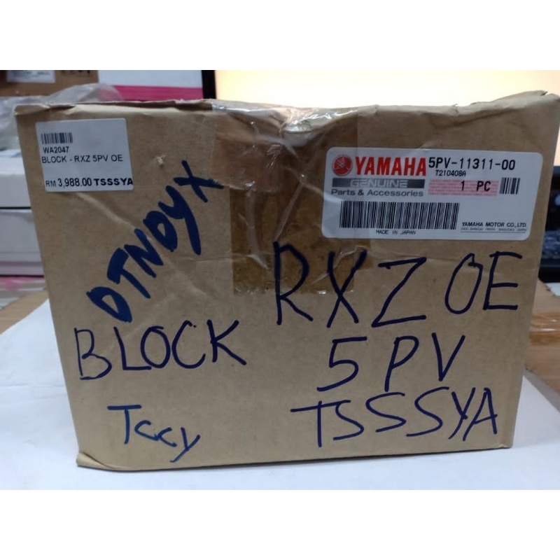 Block Yamaha RXZ 5PV 🔥 ORIGINAL 🔥🔥 | Shopee Malaysia