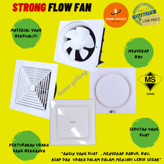 🔥SIRIM APPROVE🔥HOT ITEM 🔥Wall / Ceiling Exhaust Fan 6" / 8" / 10" / 12 ...