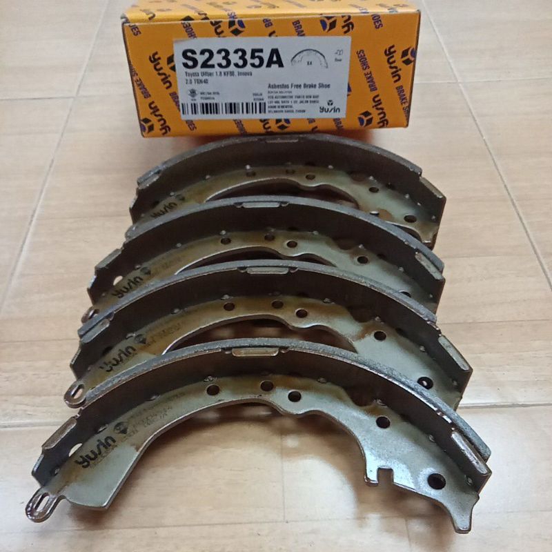 TOYOTA UNSER 1.8CC KF80,INNOVA 2.0 TGN40 REAR BRAKE SHOES (K2335)-1SET ...