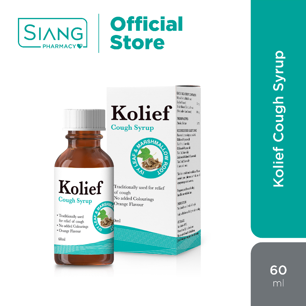 Kolief Cough Syrup Orange Flavor | Shopee Malaysia