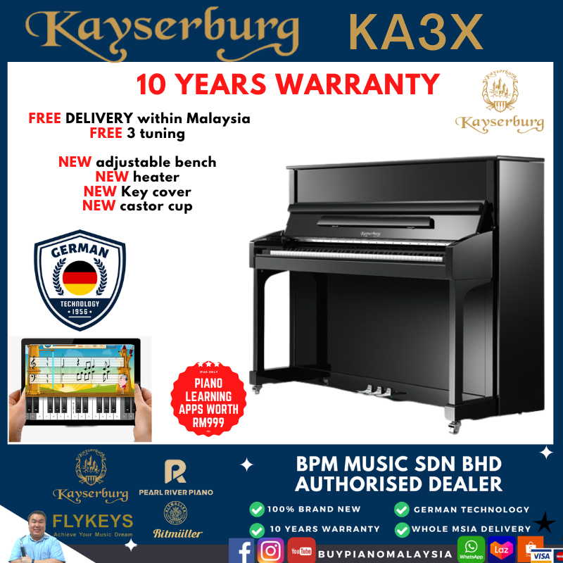 Kayserburg KA3X Upright Piano (NEW) | Shopee Malaysia