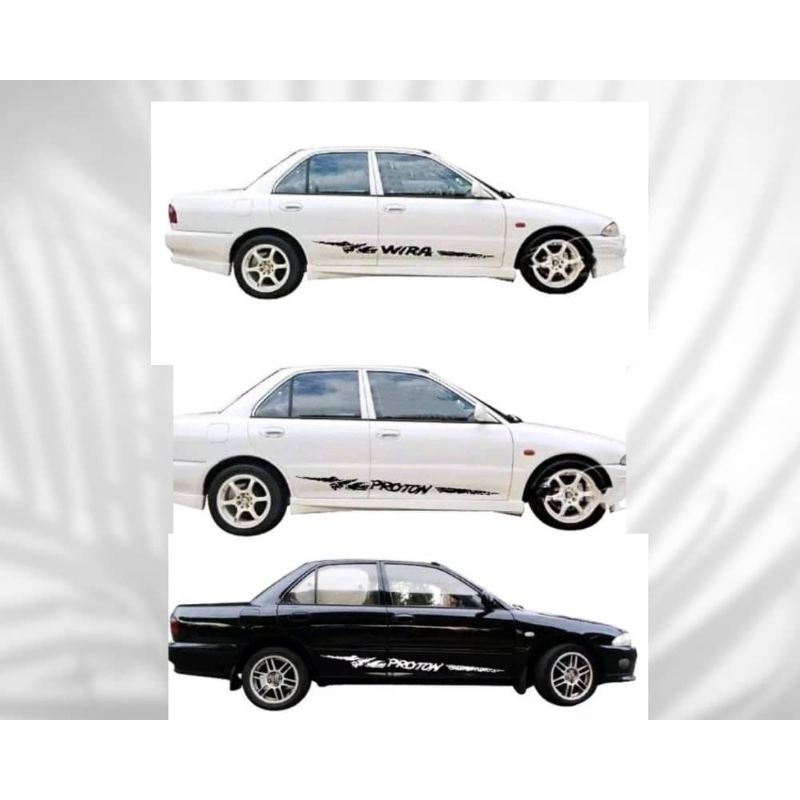 Sticker Body Wira Custom (Sticker Cutting) | Shopee Malaysia