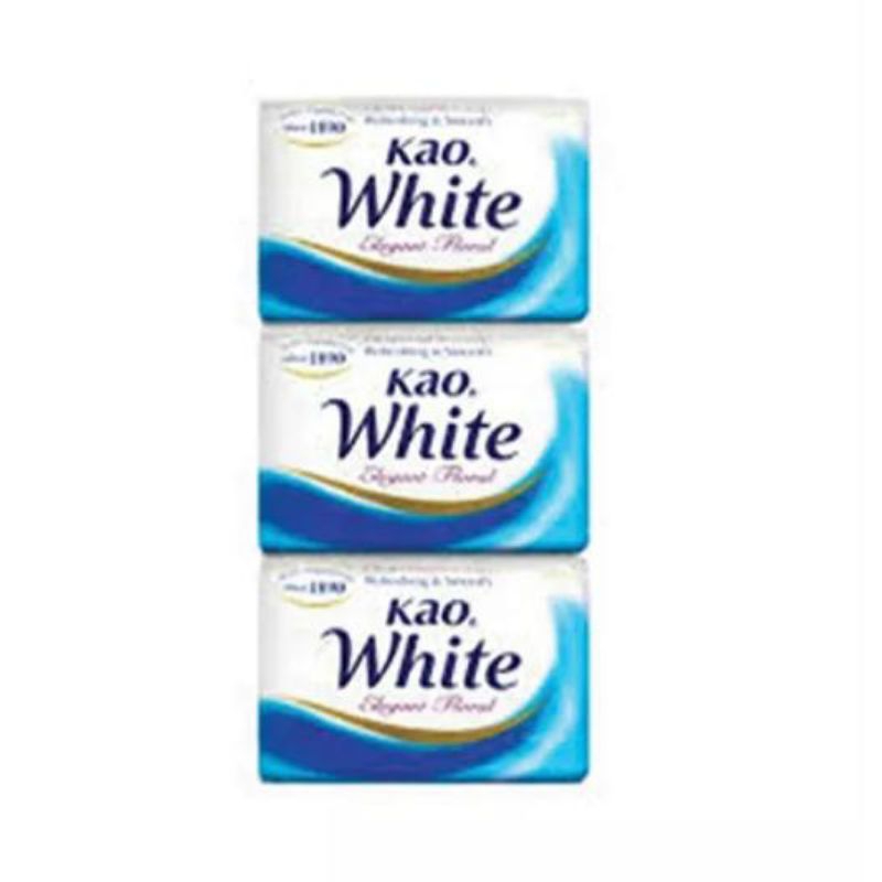 Kao White Soap 130g/ 130gx3’s(Elegant Floral / Fresh Floral) | Shopee Malaysia