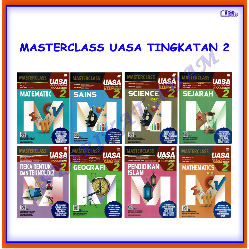 [ADM] BUKU RUJUKAN: MASTERCLASS KSSM TINGKATAN 2-2023 | Shopee Malaysia