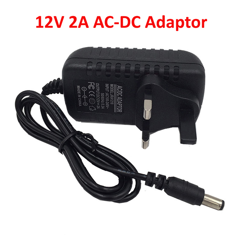 DC 12V-2A Power Adaptor AC to DC Power Adapter Power Supply Adaptor 12V2A. 12.6-2A Lithium ...