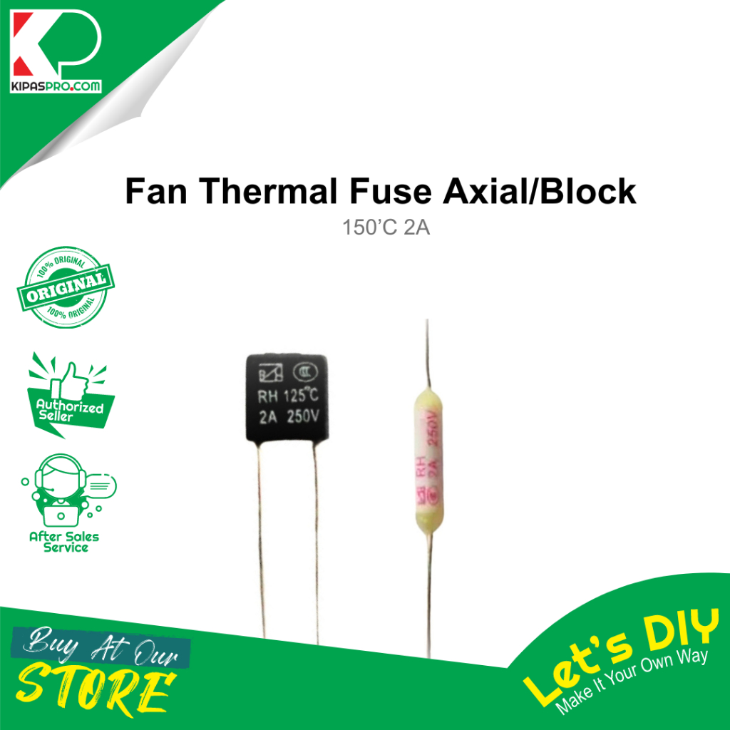 FAN THERMAL FUSE FAN 2A 145/150’C 250V | Shopee Malaysia