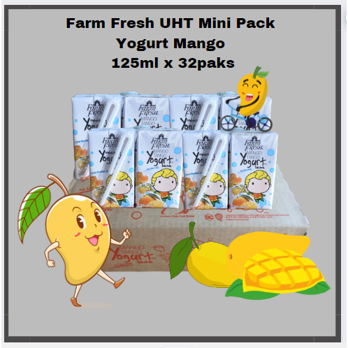 Farm Fresh Mini Pack Farm Fresh GROW Formulated Milk 125ml*32pack ...