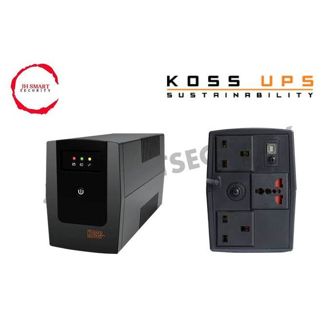 KOSS FORMULA 800E - 800VA LED Display Line Interactive Uninterruptible Power Supply (UPS ...