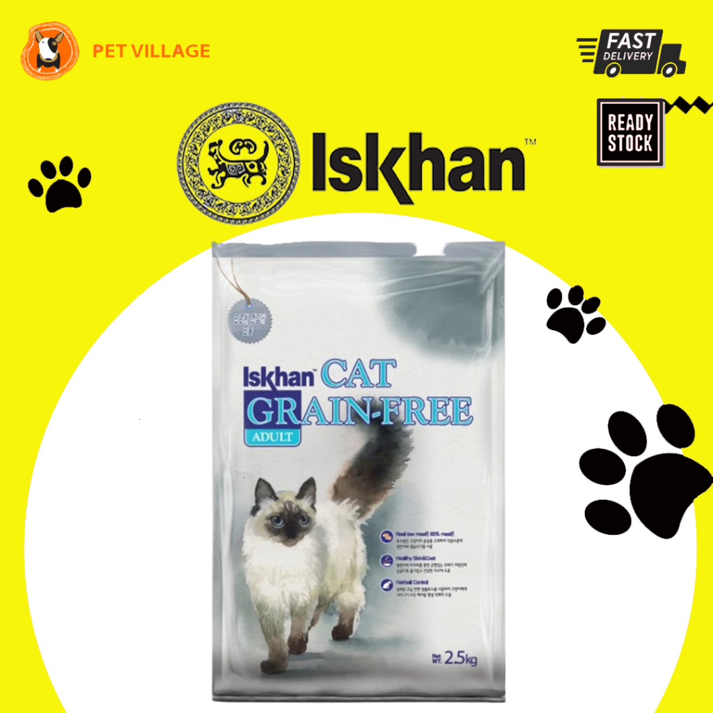 ISKHAN Cat Grain Free Adult 6.5kg | Shopee Malaysia