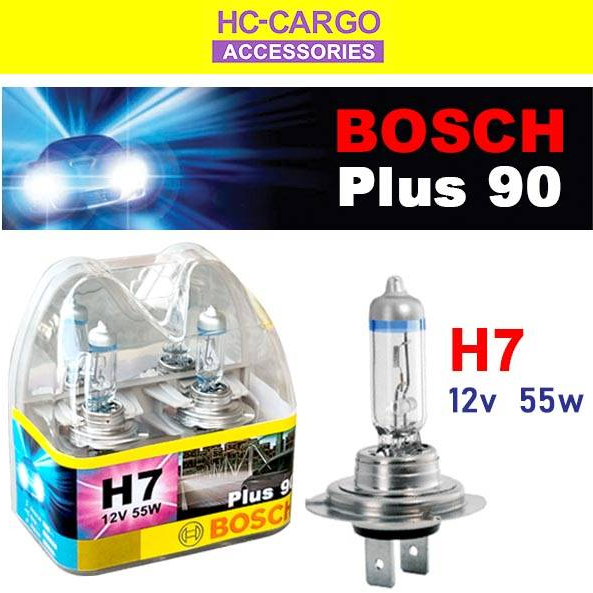Bosch Halogen Light Plus 90 H7 Headlight Bulb 55w for 12v | Shopee Malaysia