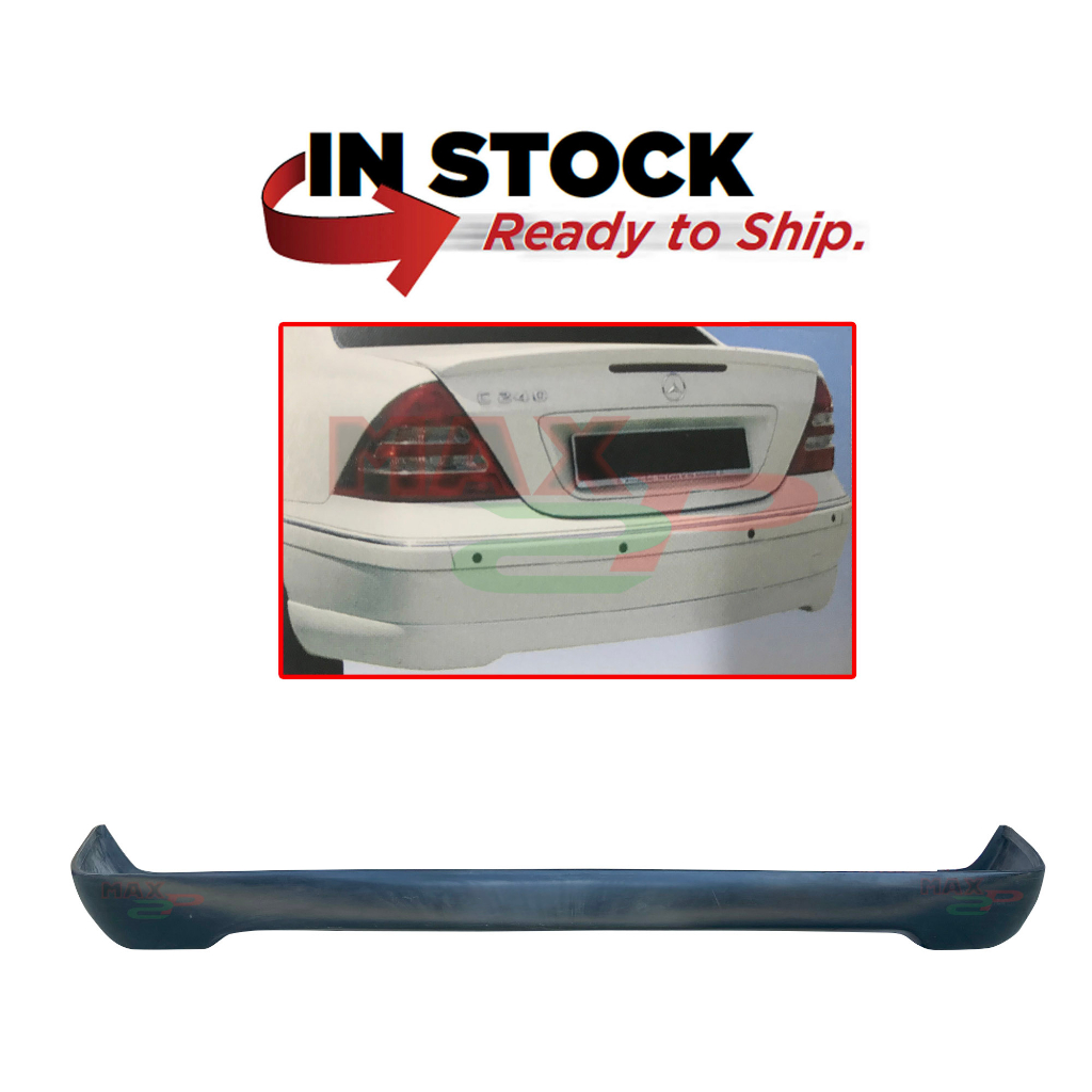 Mercedes Benz W203 C-Class (2003-2008) CARLSSON Rear Back Bumper Skirt ...