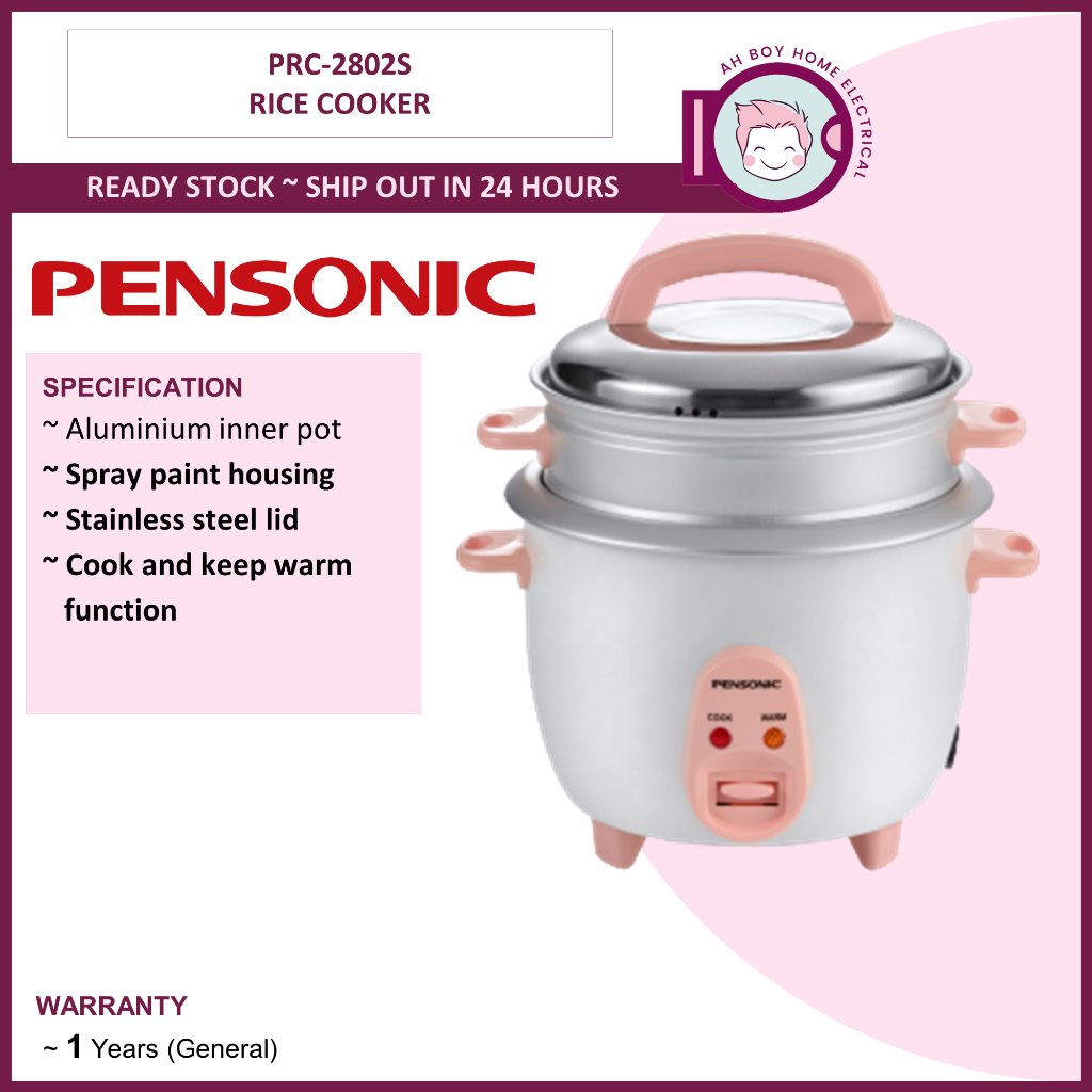 Pensonic Conventional Rice Cooker with TRAY Periuk Nasi 电饭锅 2.8L ...