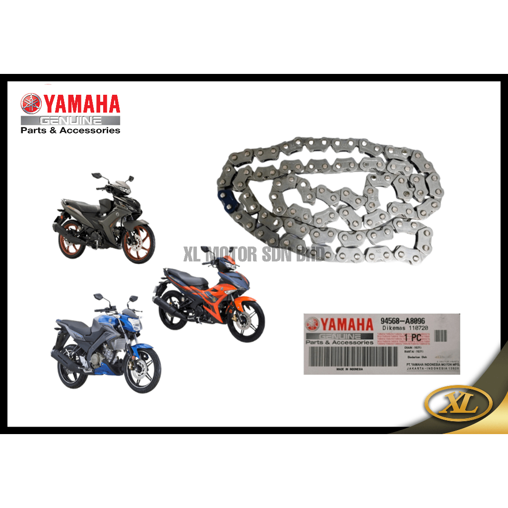 YAMAHA LC135/Y15ZR/FZ150 TIMING CHAIN RANTAI (94568-A8096) | Shopee ...