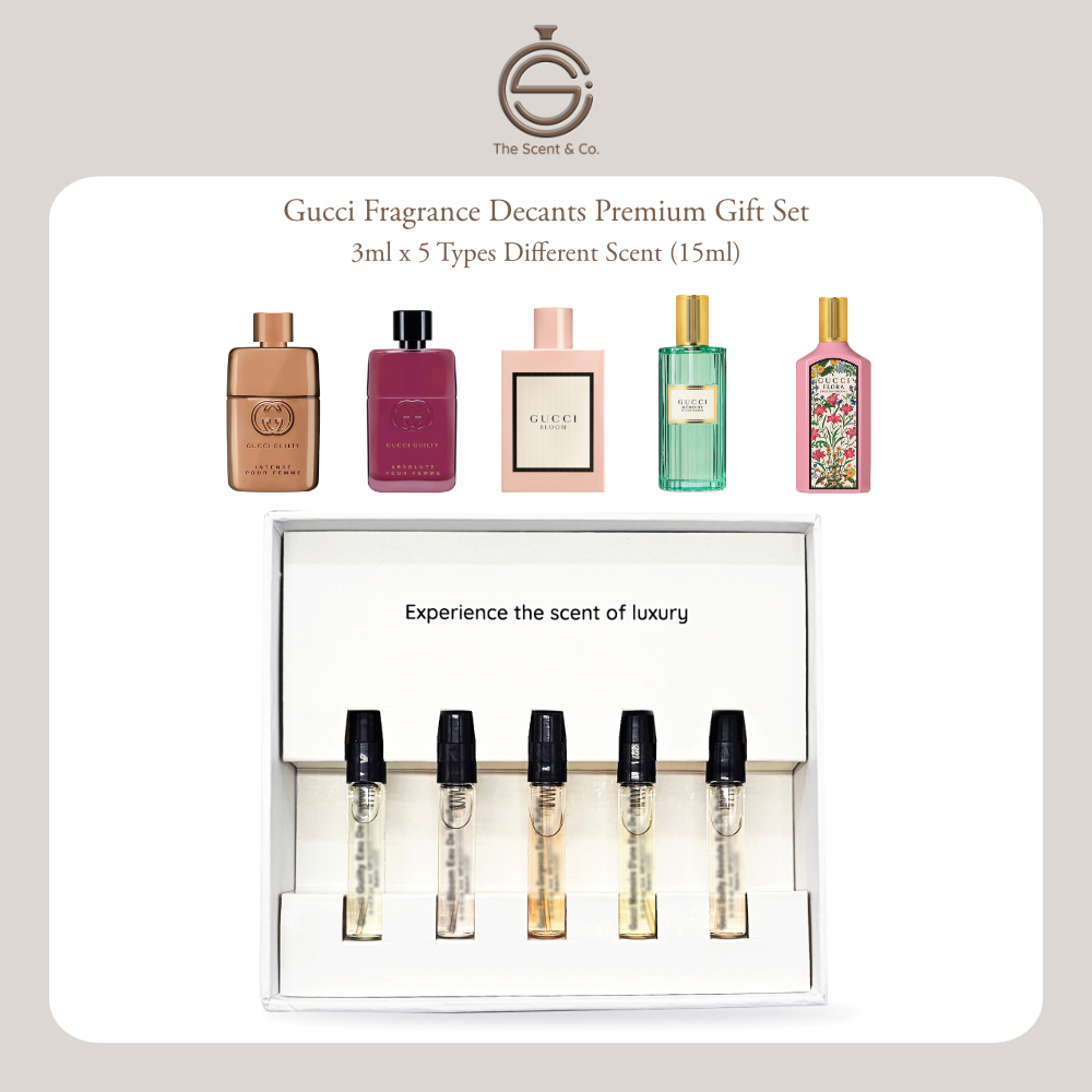 [Decant] 100% Original - Gucci Fragrance Decants Premium Gift Set 01 ...