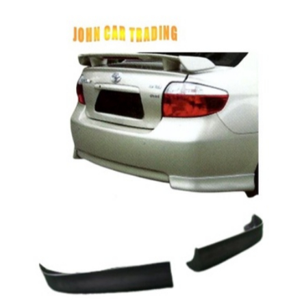 Toyota Vios 2003 2004 2005 2006 2007 OEM PU Rear Skirt BodyKit Vios ...