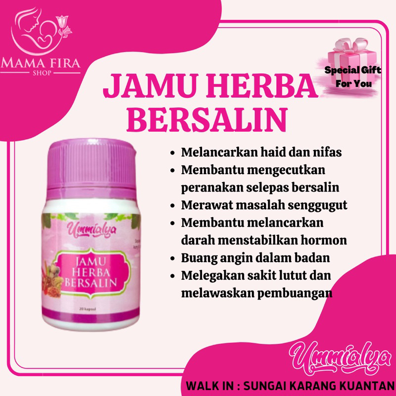 UMMIALYA JAMU HERBA BERSALIN | SET PANTANG | Shopee Malaysia