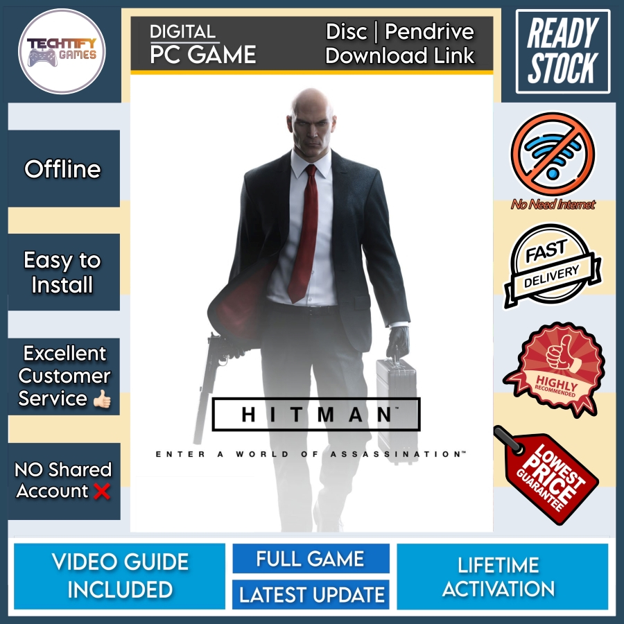 [PC Game] HITMAN Game of the Year Edition - Offline [Disc | Pendrive ...