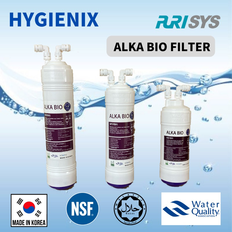Korea (Purisys) Alka Bio Water Filter Cartridge U-Type 6/ 9/ 11 Inch ...