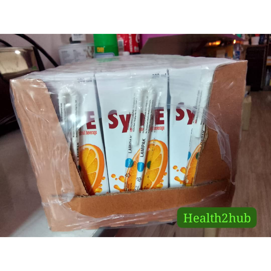 SYN-E ORANGE FLAVOUR 200MLX30PACK (CARTON) | Shopee Malaysia