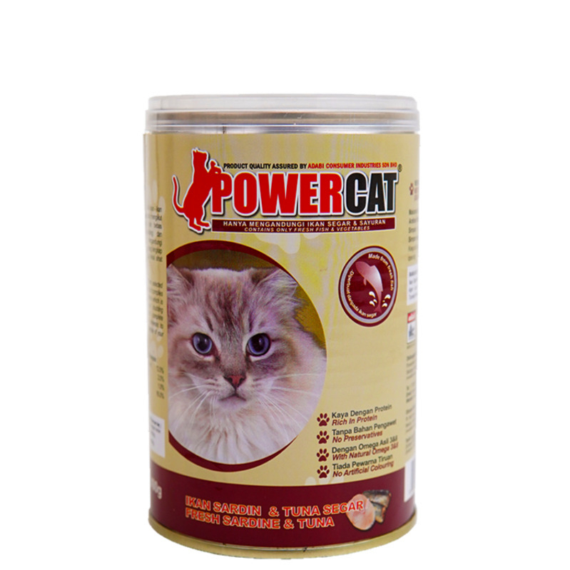 Powercat Adabi Ocean Tuna Tin 400g | Shopee Malaysia
