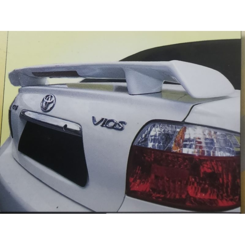 TOYOTA VIOS 03-07 SPOILER WITH LED (TRD) | Shopee Malaysia