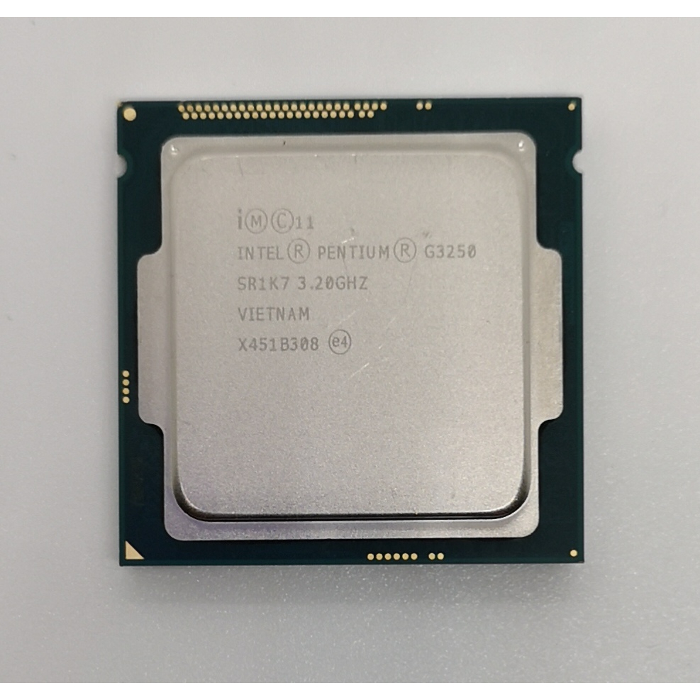 Used Intel® Pentium®G3250 CPU Processor / LGA1150 / 2 Core 2 Thread / 3 ...