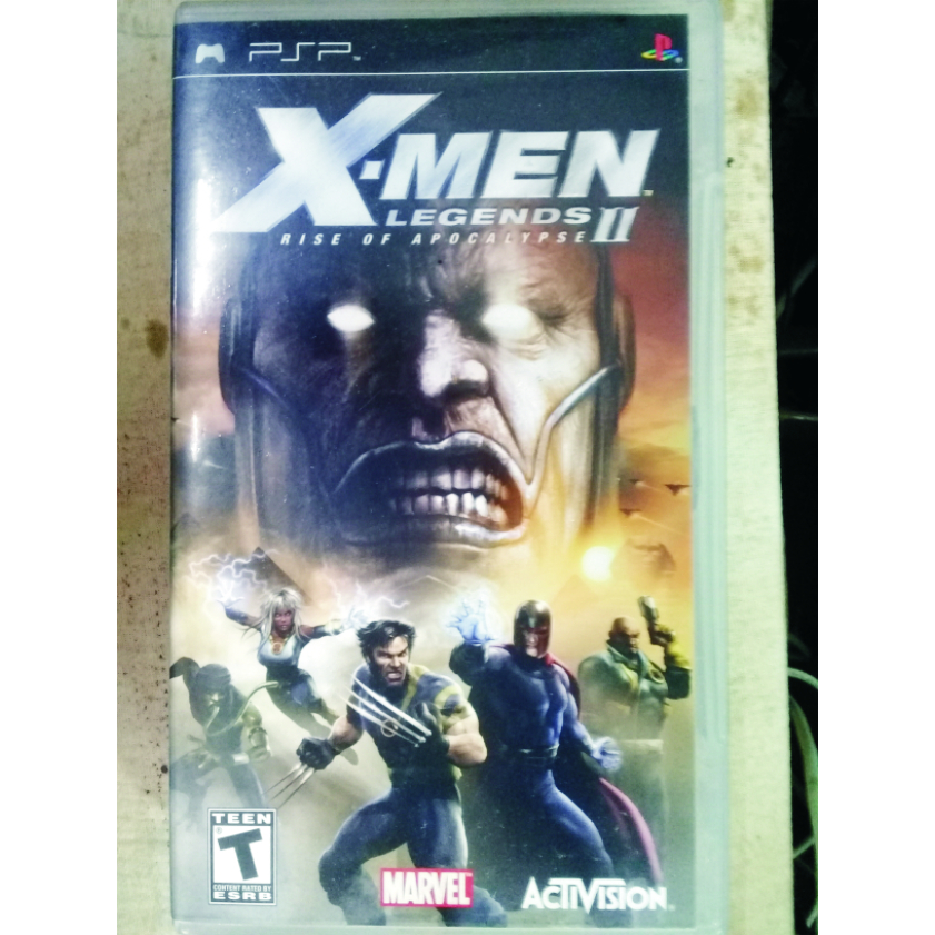 20221106-345b SONY PLAYSTATION PORTABLE PSP GAME ORIGINAL X-MEN LEGENDS II | Shopee Malaysia
