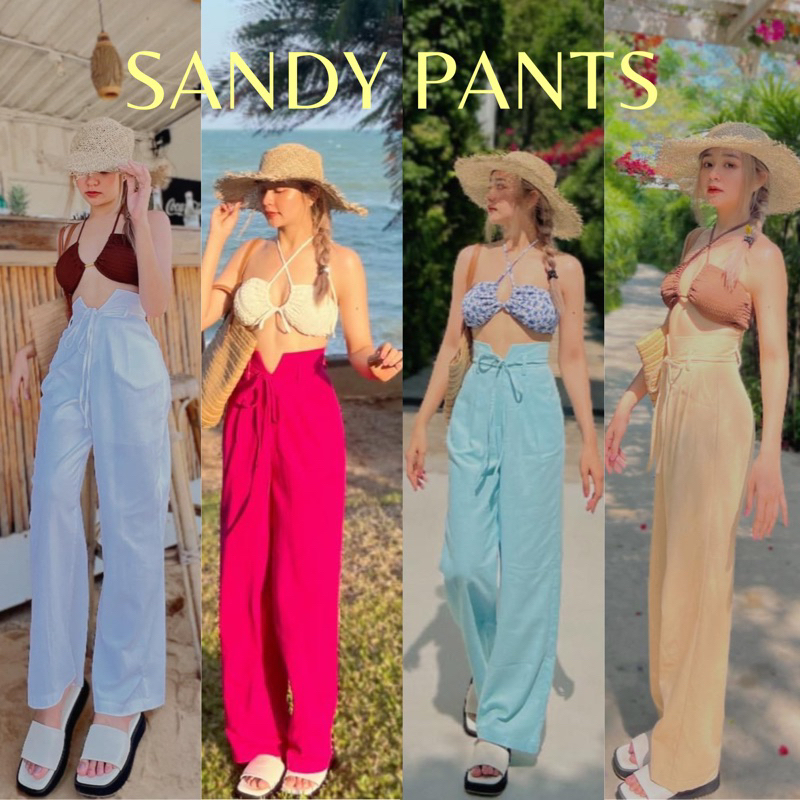 Sandy Pants Long Pants Pure Cotton [𝗥𝗘𝗔𝗗𝗬 𝗦𝗧𝗢𝗖𝗞]🔥 | Shopee Malaysia