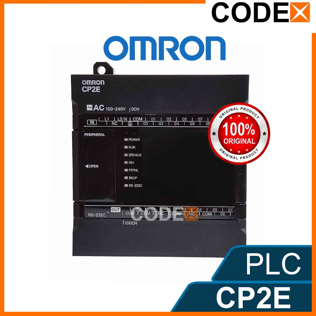 Omron PLC Original CP2E-E20DR-A CP2E PLC | Shopee Malaysia