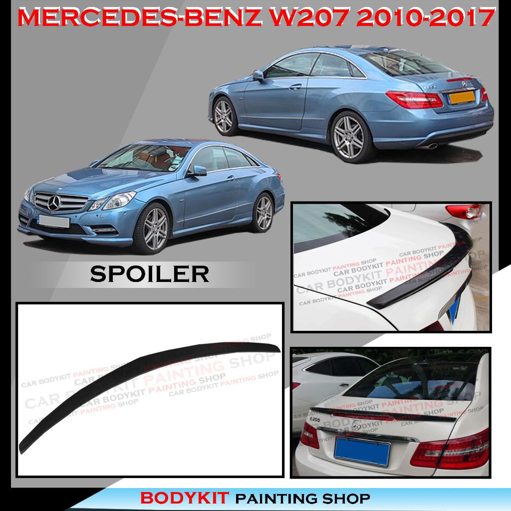 MERCEDES-BENZ 2010-2016 W207 COUPE E350 E550 STYLE REAR ROOF SPOILER ...
