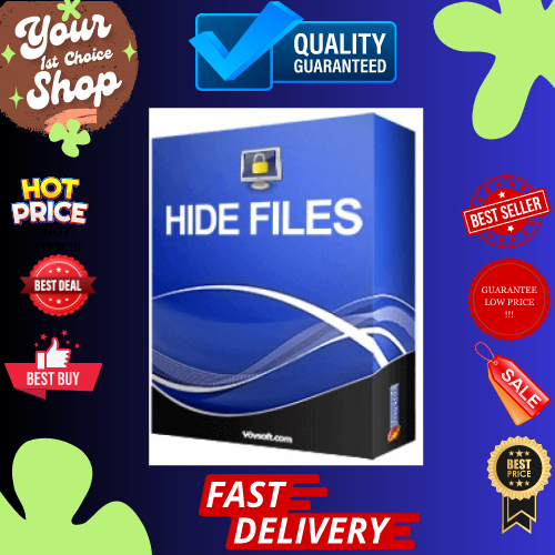 🔥[LIFETIME]🔥Vovsoft Hide Files – Folder Locker for Windows | Shopee Malaysia