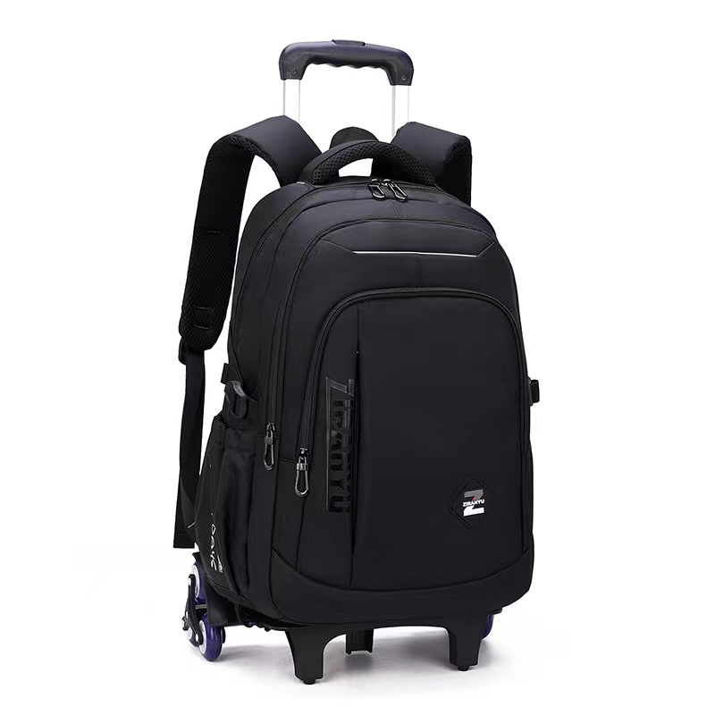【Ready Stock】Trolley School Bag For Boy 6 Wheel Elementary And Junior ...