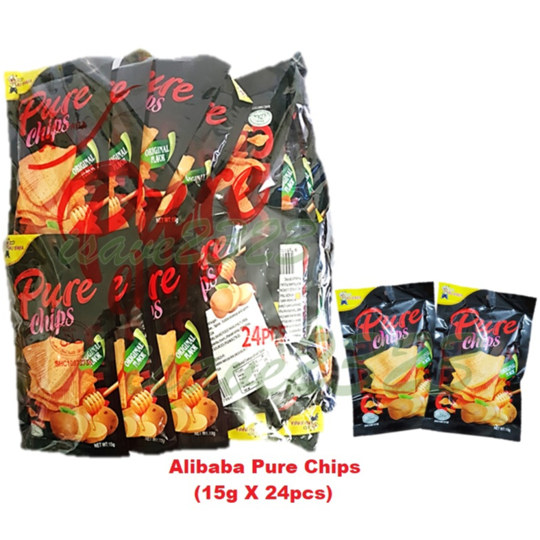 [HALAL] Alibaba Pure Chips (15g X 24pcs) - Original | Shopee Malaysia
