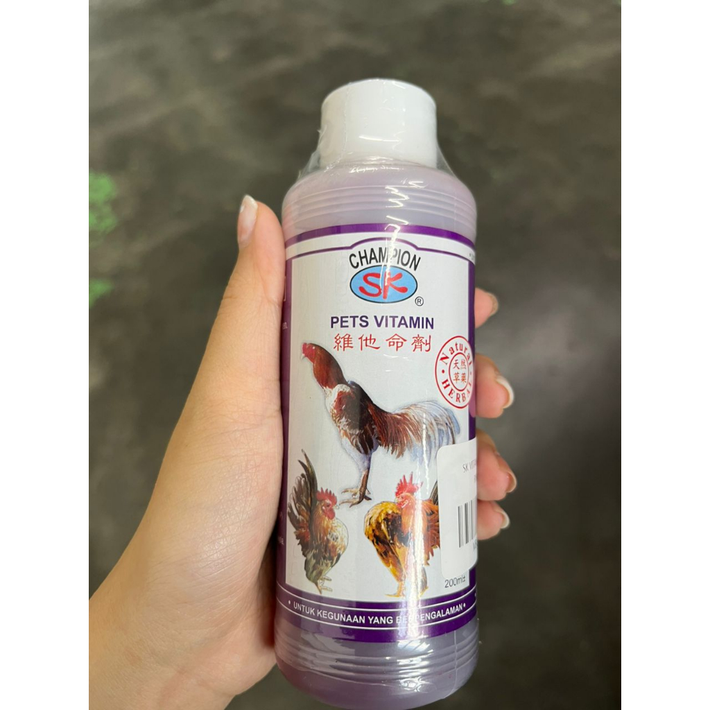 [QQ PET SHOP] SK PETS VITAMIN FOR CHICKEN / SK VITAMIN UNTUK AYAM, ANAK AYAM, UBAT UNTUK AYAM ...