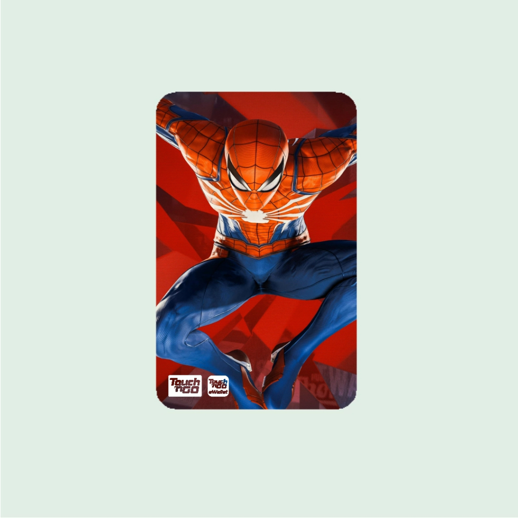 Spiderman Series for Touch n Go Card Sticker Cover TNG / Master / Visa ...