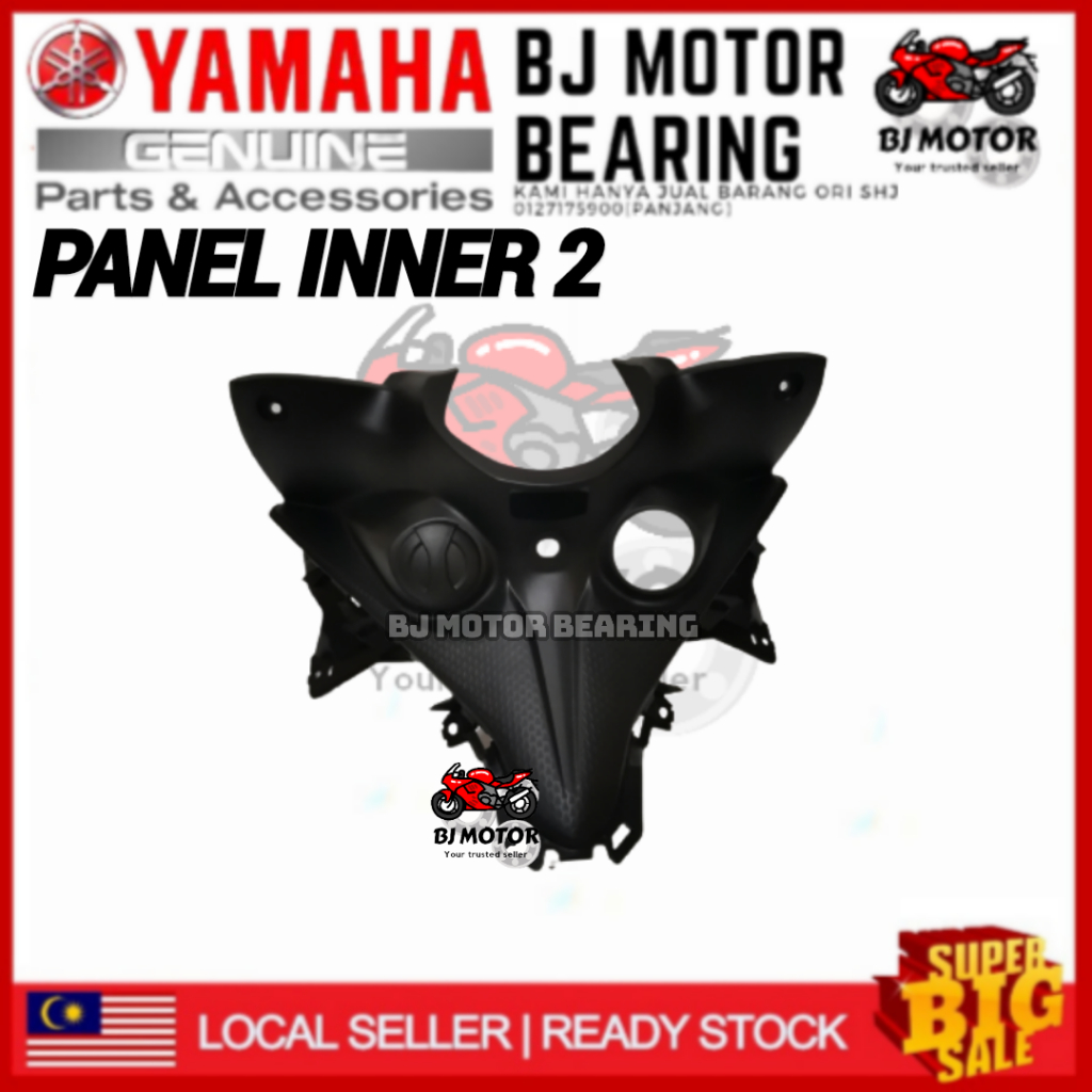 LC 135 LC135 LC FI V8 INNER COVER LCV8 FI KAVER HITAM METER TENGAH ...