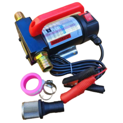 12V & 24V DC Electric 60 Litter/min Diesel Oil Transfer Pump Motor ...