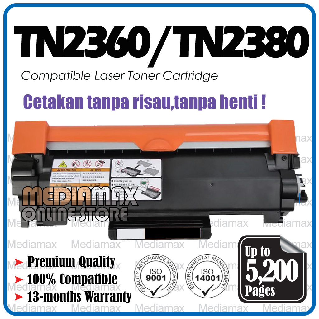 Compatible TN2380 TN2360 DR2355 Brother HL L2320D HL L2360DN HL L2365DW ...