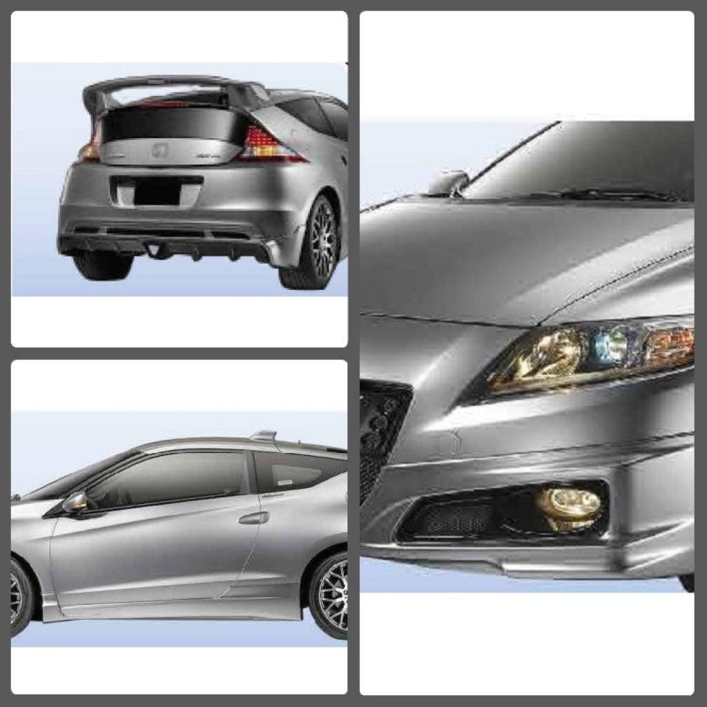 Honda CRZ 2012 Mugen Skirting Body Kit ABS Ready Stock | Shopee Malaysia
