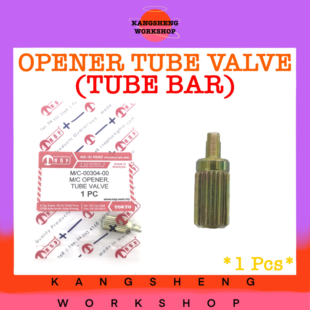 OPENER TUBE VALVE (TUBE BAR) OPEN TAYAR TYRE BUKA CLOSE TUTUP PEMBUKA ...