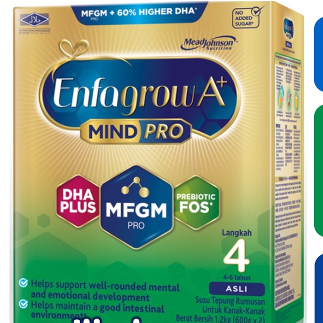 Enfagrow A+ Step4 1.2kg Asli Plain Original Step 4 Enfa Box Mindpro ...