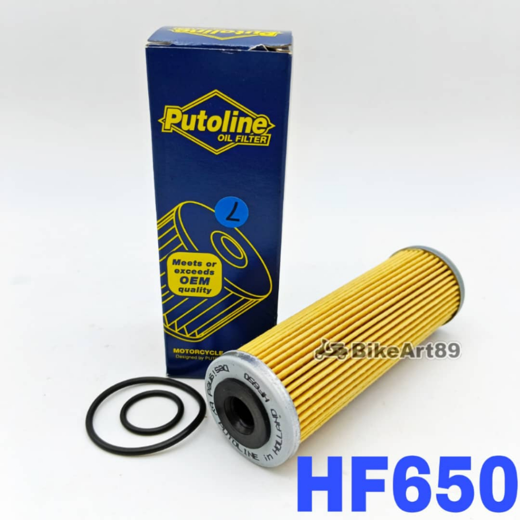 Original Putoline Oil Filter HF650 KTM 790 Duke Adventure 1050 ...